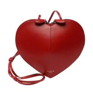 Alaïa Le Coeur Crossbody Bag - Red
