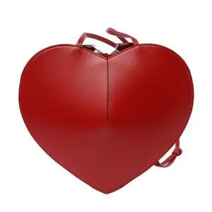 Alaïa Le Coeur Crossbody Bag - Red