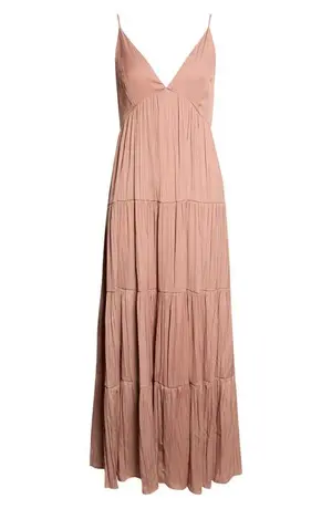 L'Agence Lua Tiered Maxi Sundress