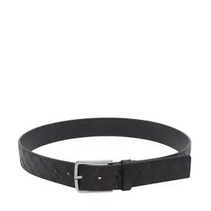 Bottega Veneta Intrecciato Leather Belt - Brown