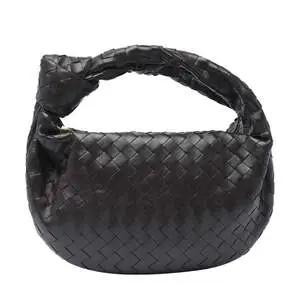 BOTTEGA VENETA BOTTEGA VENETA Small Jodie Woven Lamb Leather Top Handle Bag