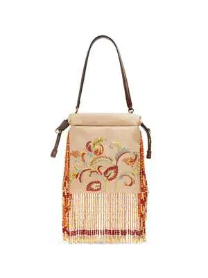 Etro Kalispera Small Embroidered Tote Bag - Multicolor