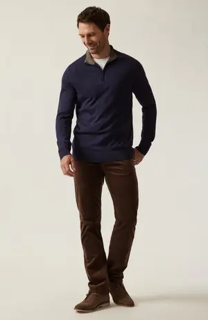 34 Heritage Quarter Zip Sweater