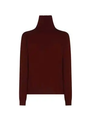 JIL SANDER Ribbed Turtleneck Sweater