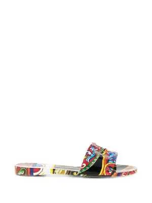 Dolce & Gabbana Rubber Beachwear Sandals - Multicolor