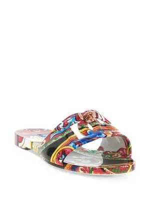 Dolce & Gabbana Rubber Beachwear Sandals - Multicolor