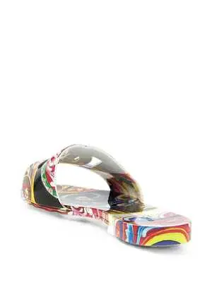 Dolce & Gabbana Rubber Beachwear Sandals - Multicolor