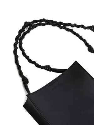 JIL SANDER Tangle Shoulder Bag - Black