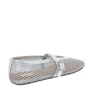 Alaïa Fishnet Flat Ballets