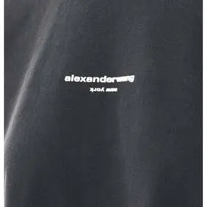 Alexander Wang Logo Long Sleeve T-shirt