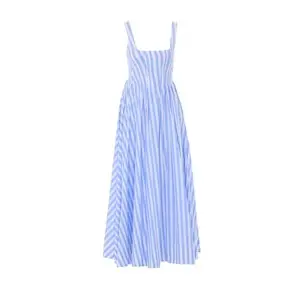 Sportmax Cotton Poplin Filmato - Blue