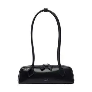 Alaïa Small Teckel Shoulder Bag - Black