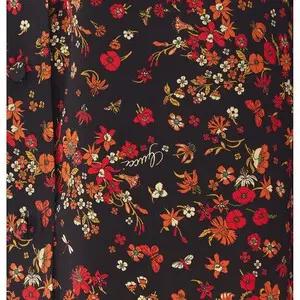 Gucci Printed Silk Long-sleeve Shirt With Pussybow Collar - Black