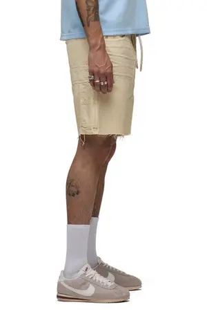 Hudson Jeans Cutoff Cotton Twill Carpenter Shorts
