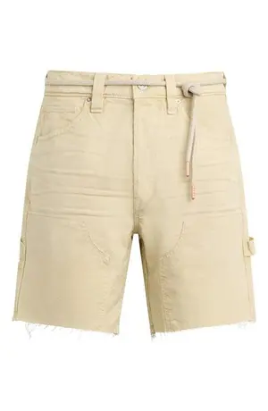Hudson Jeans Cutoff Cotton Twill Carpenter Shorts