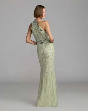 MAC DUGGAL COLLECTION Embellished Sleeveless Gown