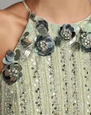 MAC DUGGAL COLLECTION Embellished Sleeveless Gown
