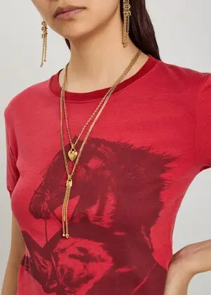 Chloé Layered Charm Necklace