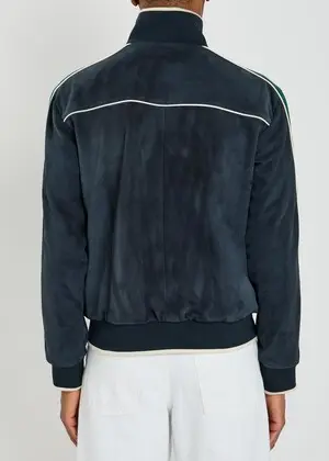 Casablanca Panelled Suede Track Jacket