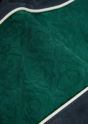 Casablanca Panelled Suede Track Jacket