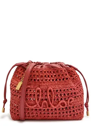 Chloe Drawstring Cross Body Bags
