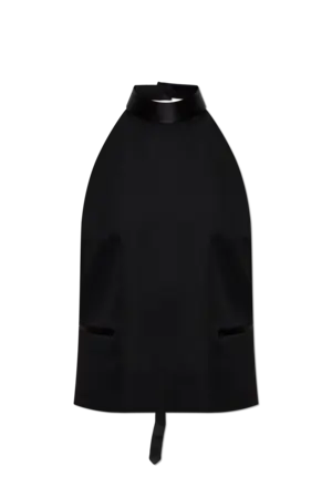 Alexander McQueen Wool Top - Black