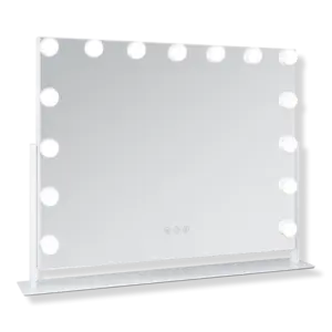 ZADRO Hollywood Led Horizontal Vanity Makeup Mirror - White