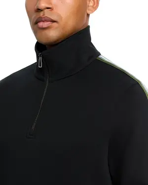 Paul Smith Regular Fit Quarter Zip Sweatshirt