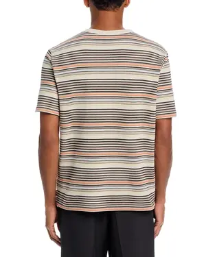 Paul Smith Regular Fit Stripe Crewneck T-shirt