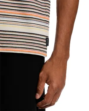 Paul Smith Regular Fit Stripe Crewneck T-shirt