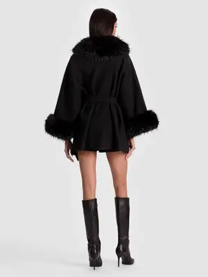 Alice + Olivia Joanne Sweater Coat