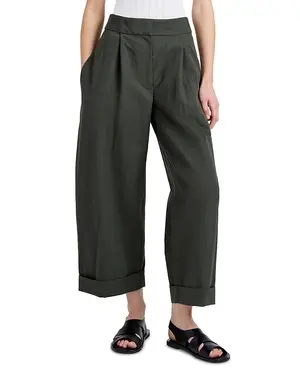 Proenza Schouler White Label Talla Pleated Pants Willow