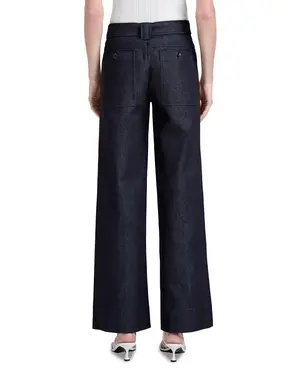 Proenza Schouler White Label Belted Wide-leg Pants