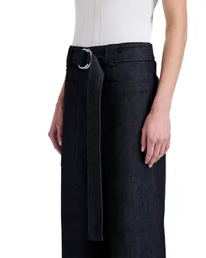 Proenza Schouler White Label Belted Wide-leg Pants