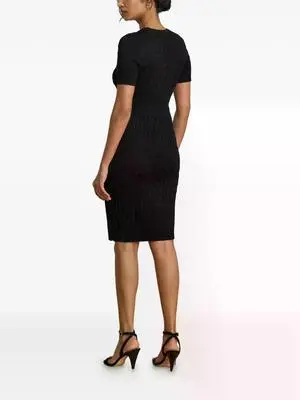 Ralph Lauren Cable-knit Short-sleeve Sweater Dress