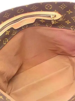 LOUIS VUITTON Monogram Canvas Tote Bag - Brown