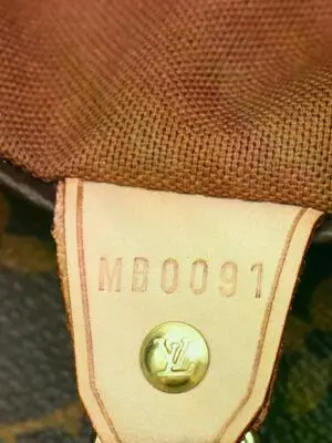 LOUIS VUITTON Monogram Canvas Tote Bag - Brown