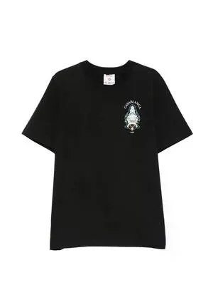 Casablanca Graphic-print T-shirt - Black