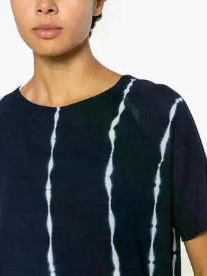 Momoni Calella Tie-dye Raglan Sleeve T-shirt - Blue