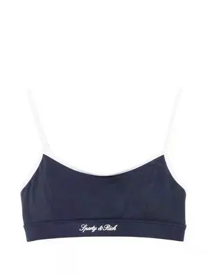 Sporty & Rich Printed Sports Bras
