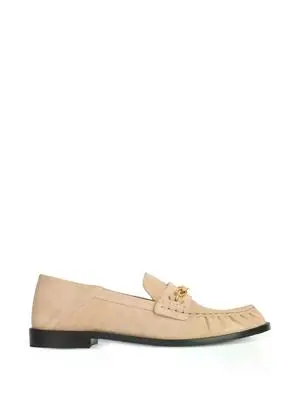 Balmain Sync Suede Leather Loafers