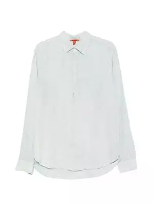 Barena Venezia Pavans Telino Linen Half-placket Shirt