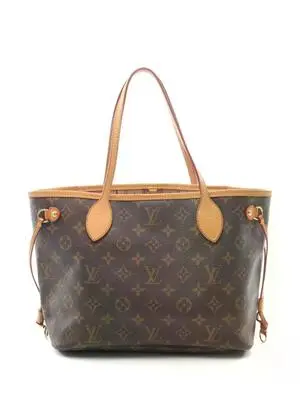 LOUIS VUITTON Monogram Canvas Neverfull Pm Tote Bag