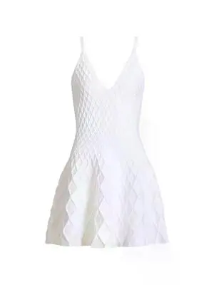 Balmain Flared Knit Dress