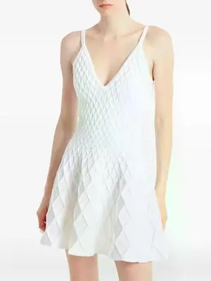 Balmain Flared Knit Dress