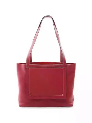 Hermès Cabas-égérie 31 Tote Bag - Red