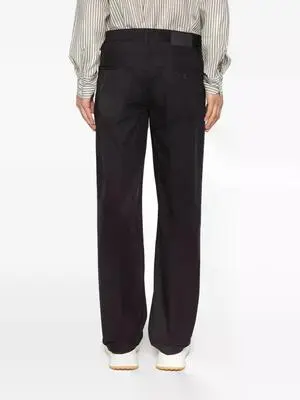 Emporio Armani Logo Plaque Trousers