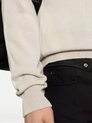 Emporio Armani Logo Plaque Trousers