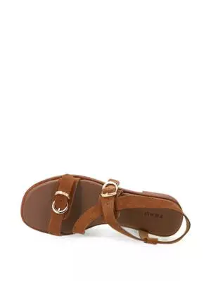 FRAU Suede Multi-strap Sandals