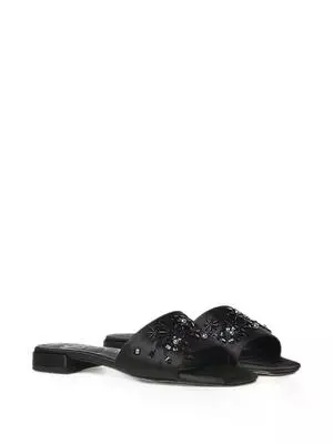 V°73 Kayla Embellished Sandals - Black